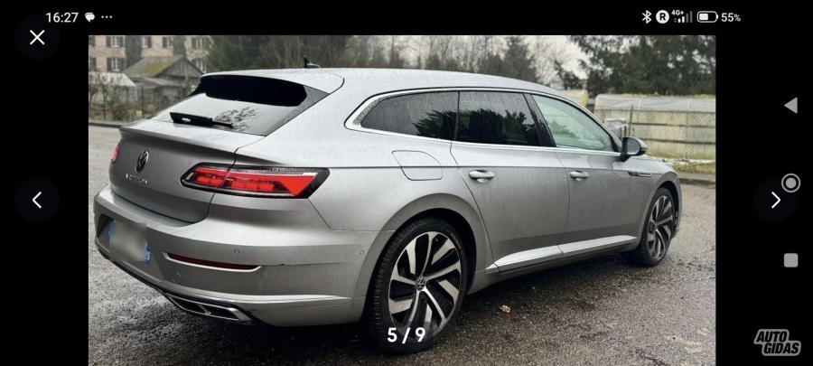 Pelēks Volkswagen Arteon 2022 Kauņa, ar dzinēja tilpumu 2.00 L un nobraukumu 350 tūkst. km par 16888 €, foto 6 vietnē AUTOMOTO.COM.LV