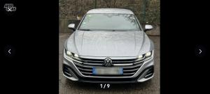 Pelēks Volkswagen Arteon 2022 Kauņa, ar dzinēja tilpumu 2.00 L un nobraukumu 350 tūkst. km par 16888 €, foto 7 vietnē AUTOMOTO.COM.LV