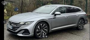 Pelēks Volkswagen Arteon 2022 Kauņa, ar dzinēja tilpumu 2.00 L un nobraukumu 350 tūkst. km par 16888 €, foto 8 vietnē AUTOMOTO.COM.LV
