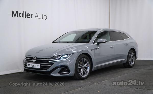 Grey Volkswagen Arteon 2022 in Tallinn, with an engine capacity of 2.00 L and mileage of 108 thousand km for 28900 €, photo 1 on AUTOMOTO.COM.LV