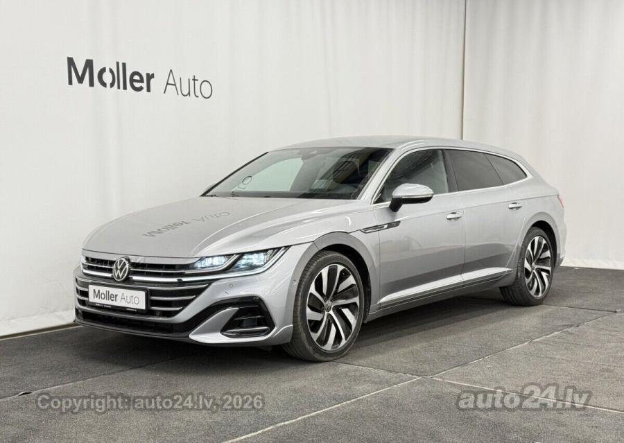 Grey Volkswagen Arteon 2022 in Tallinn, with an engine capacity of 2.00 L and mileage of 142 thousand km for 32150 €, photo 1 on AUTOMOTO.COM.LV