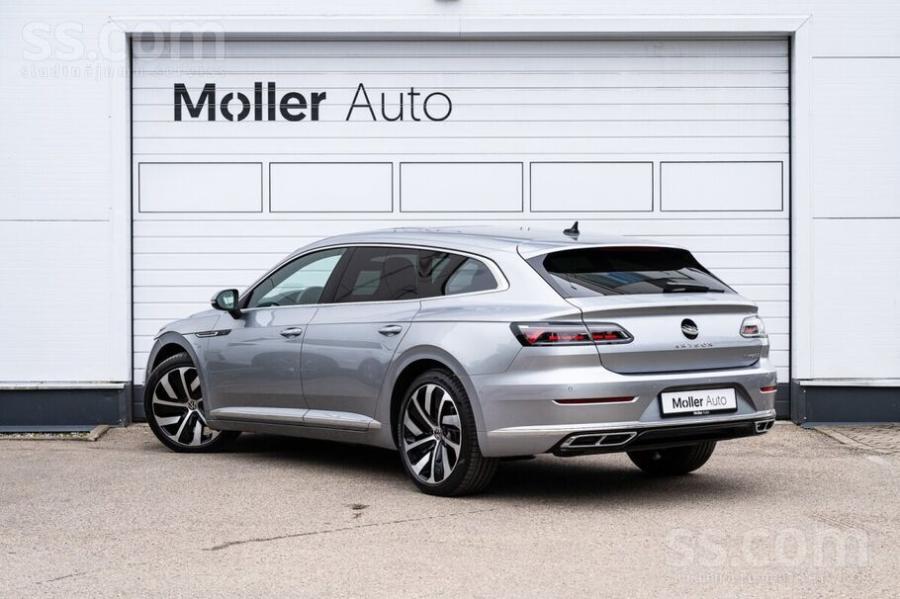 Pelēks Volkswagen Arteon 2022 Rīga, ar dzinēja tilpumu 1.40 L un nobraukumu 82 tūkst. km par 26950 €, foto 4 vietnē AUTOMOTO.COM.LV