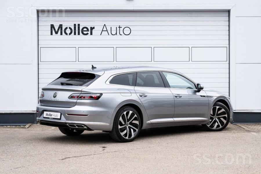 Pelēks Volkswagen Arteon 2022 Rīga, ar dzinēja tilpumu 1.40 L un nobraukumu 82 tūkst. km par 26950 €, foto 5 vietnē AUTOMOTO.COM.LV