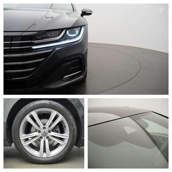 Grey Volkswagen Arteon 2022 in Vilnius, with an engine capacity of 1.40 L and mileage of 156 thousand km for 23200 €, photo 7 on AUTOMOTO.COM.LV