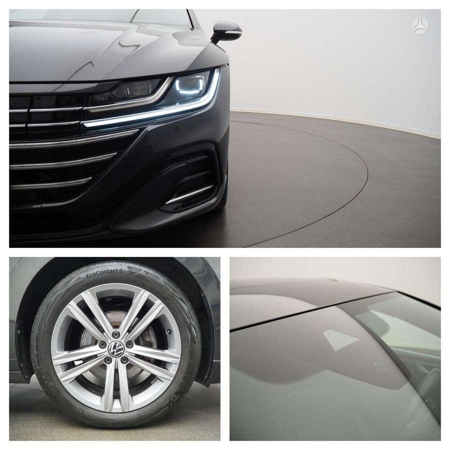 Grey Volkswagen Arteon 2022 in Vilnius, with an engine capacity of 1.40 L and mileage of 156 thousand km for 23200 €, photo 8 on AUTOMOTO.COM.LV