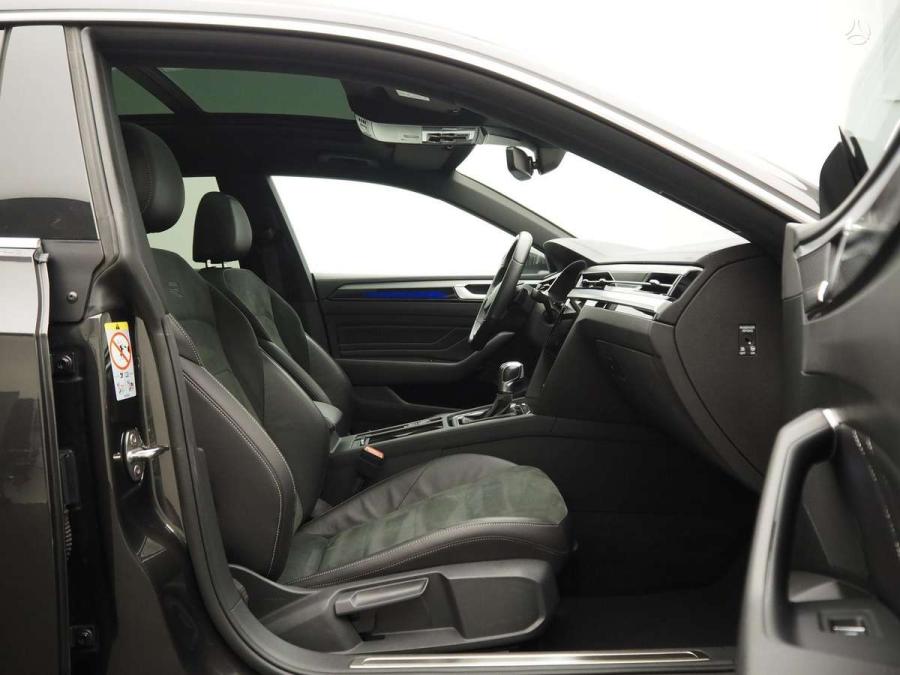 Grey Volkswagen Arteon 2022 in Vilnius, with an engine capacity of 1.40 L and mileage of 156 thousand km for 23200 €, photo 12 on AUTOMOTO.COM.LV