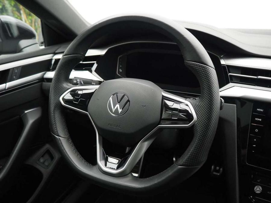 Grey Volkswagen Arteon 2022 in Vilnius, with an engine capacity of 1.40 L and mileage of 156 thousand km for 23200 €, photo 21 on AUTOMOTO.COM.LV