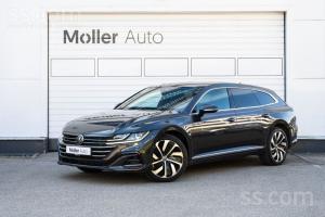 Grey Volkswagen Arteon 2022 in Riga, with an engine capacity of 1.40 L and mileage of 133 thousand km for 23950 €, photo  on AUTOMOTO.COM.LV