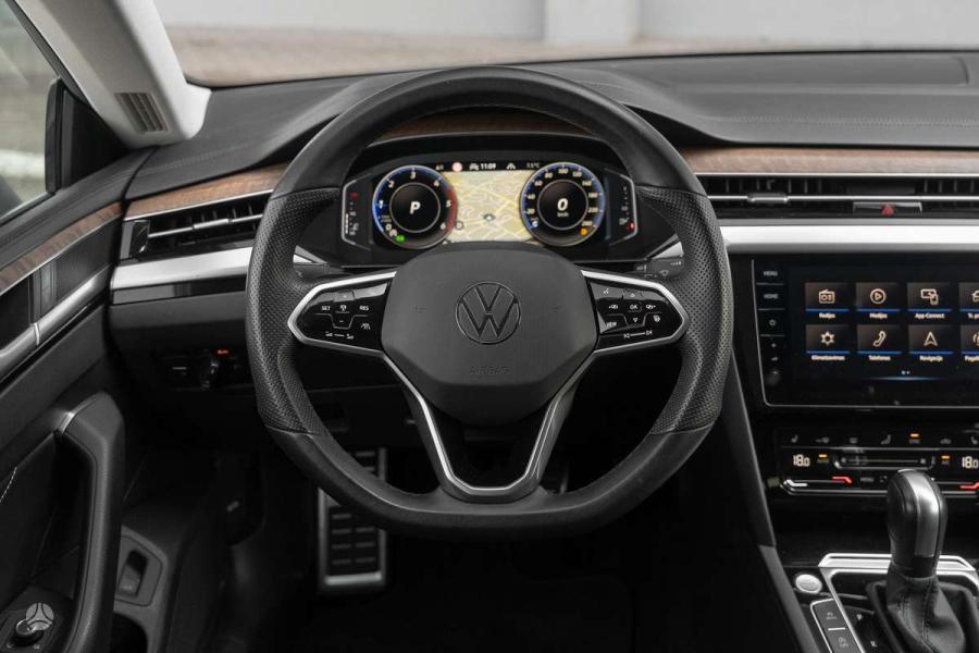 Pelēks Volkswagen Arteon 2022 Viļņa, ar dzinēja tilpumu 1.97 L un nobraukumu 185 tūkst. km par 21700 €, foto 18 vietnē AUTOMOTO.COM.LV