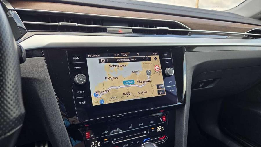 Pelēks Volkswagen Arteon 2022 Marijampole, ar dzinēja tilpumu 1.40 L un nobraukumu 124 tūkst. km par 19999 €, foto 29 vietnē AUTOMOTO.COM.LV