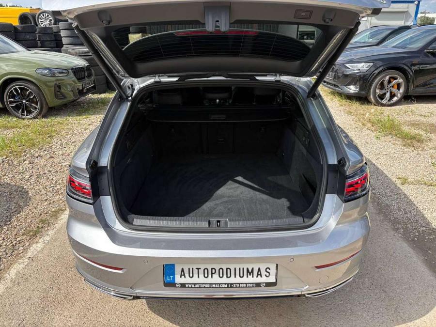 Grey Volkswagen Arteon 2022 in Vilnius, with an engine capacity of 1.40 L and mileage of 152 thousand km for 20990 €, photo 32 on AUTOMOTO.COM.LV