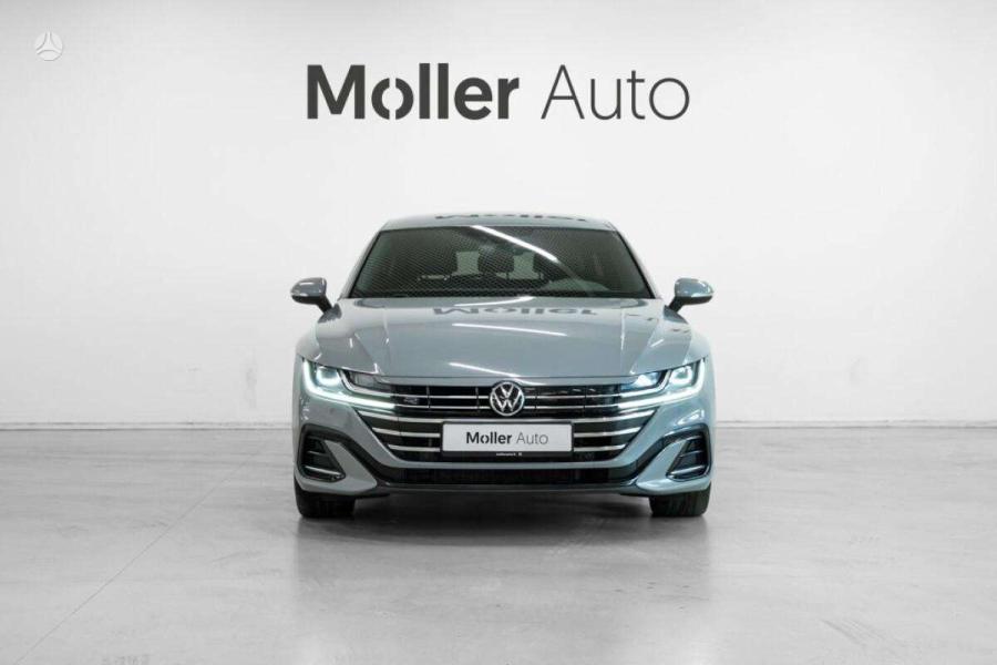 Grey Volkswagen Arteon 2022 in Vilnius, with an engine capacity of 1.40 L and mileage of 138 thousand km for 24000 €, photo 6 on AUTOMOTO.COM.LV