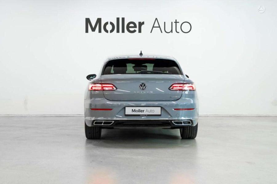 Grey Volkswagen Arteon 2022 in Vilnius, with an engine capacity of 1.40 L and mileage of 138 thousand km for 24000 €, photo 7 on AUTOMOTO.COM.LV