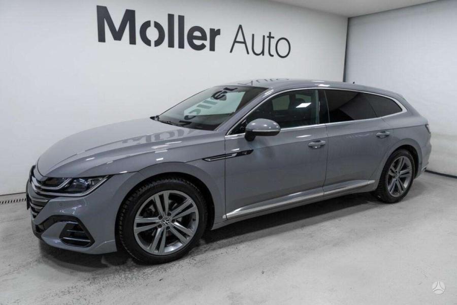 Pelēks Volkswagen Arteon 2023 Viļņa, ar dzinēja tilpumu 2.00 L un nobraukumu 145 tūkst. km par 27900 €, foto 2 vietnē AUTOMOTO.COM.LV