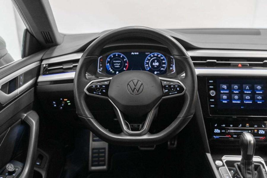 Pelēks Volkswagen Arteon 2023 Viļņa, ar dzinēja tilpumu 2.00 L un nobraukumu 145 tūkst. km par 27900 €, foto 11 vietnē AUTOMOTO.COM.LV