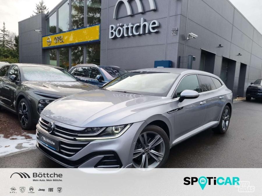 Grey Volkswagen Arteon 2023 in Kaunas, with an engine capacity of 2.00 L and mileage of 92 thousand km for 31649 €, photo 1 on AUTOMOTO.COM.LV