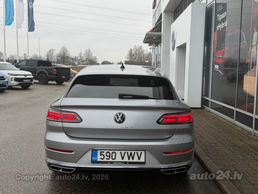 Pelēks Volkswagen Arteon 2023 Viljandi, ar dzinēja tilpumu 2.00 L un nobraukumu 42 tūkst. km par 33490 €, foto 5 vietnē AUTOMOTO.COM.LV