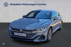 Grey Volkswagen Arteon 2023 in Klaipeda, with an engine capacity of 1.98 L and mileage of 53 thousand km for 28550 €, photo  on AUTOMOTO.COM.LV