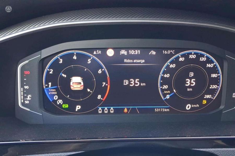 Grey Volkswagen Arteon 2023 in Klaipeda, with an engine capacity of 1.98 L and mileage of 53 thousand km for 28550 €, photo 13 on AUTOMOTO.COM.LV