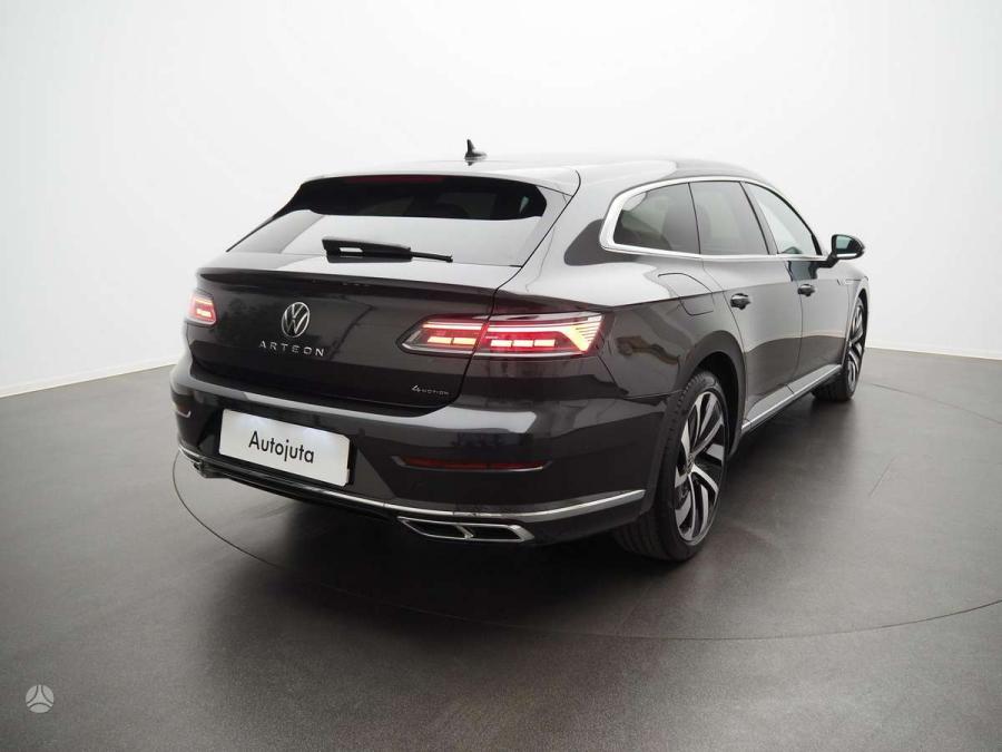 Grey Volkswagen Arteon 2023 in Vilnius, with an engine capacity of 1.97 L and mileage of 176 thousand km for 24800 €, photo 5 on AUTOMOTO.COM.LV