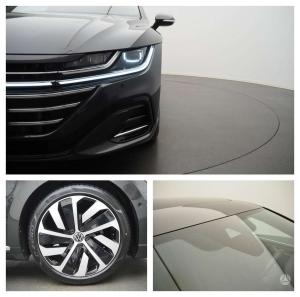 Grey Volkswagen Arteon 2023 in Vilnius, with an engine capacity of 1.97 L and mileage of 176 thousand km for 24800 €, photo 8 on AUTOMOTO.COM.LV