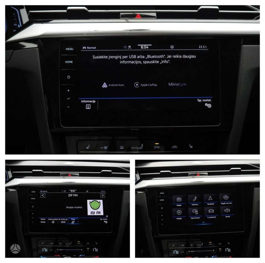 Grey Volkswagen Arteon 2023 in Vilnius, with an engine capacity of 1.97 L and mileage of 176 thousand km for 24800 €, photo 21 on AUTOMOTO.COM.LV