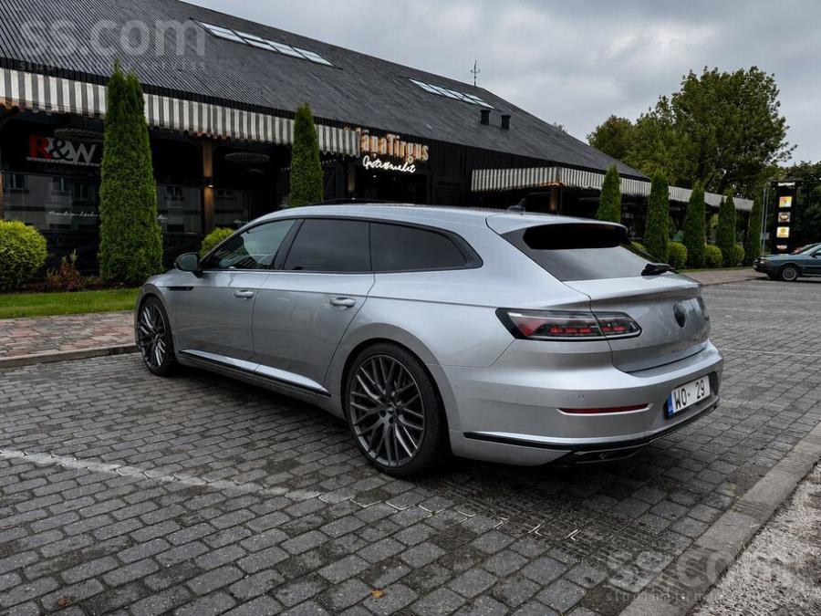 Grey Volkswagen Arteon 2023 in Riga, with an engine capacity of 2.00 L and mileage of 138 thousand km for 28900 €, photo 9 on AUTOMOTO.COM.LV