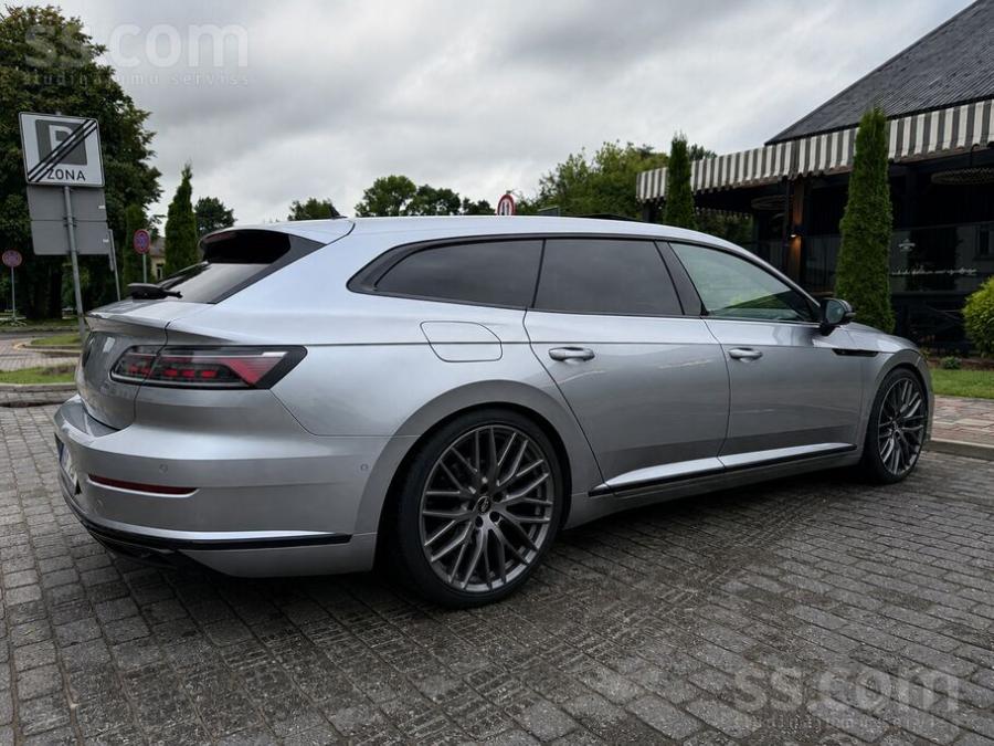 Grey Volkswagen Arteon 2023 in Riga, with an engine capacity of 2.00 L and mileage of 138 thousand km for 28900 €, photo 12 on AUTOMOTO.COM.LV