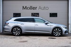 Grey Volkswagen Arteon 2023 in Jelgava, with an engine capacity of 2.00 L and mileage of 129 thousand km for 30450 €, photo 6 on AUTOMOTO.COM.LV