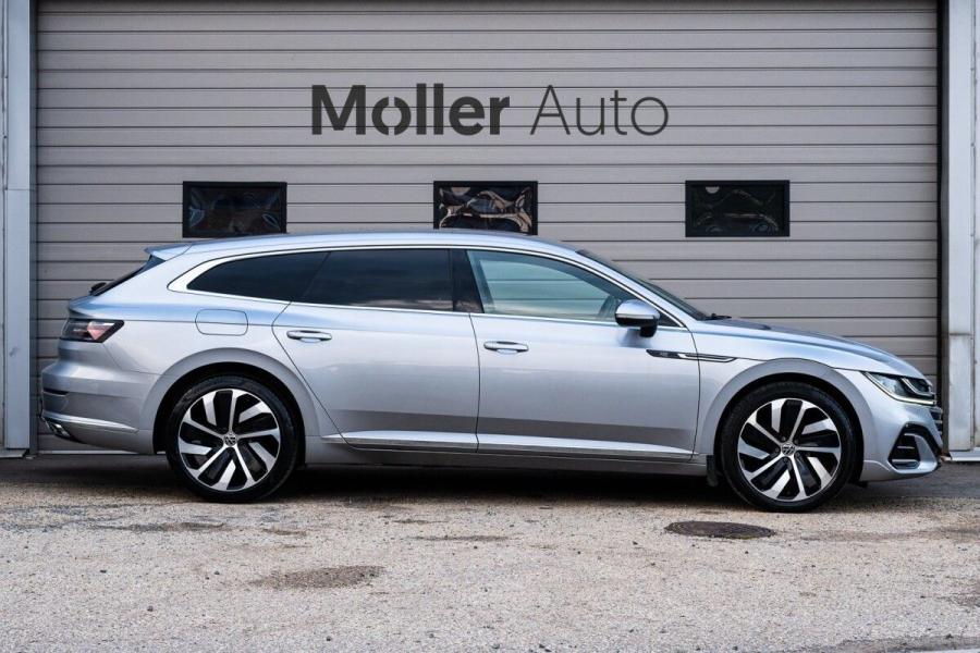 Grey Volkswagen Arteon 2023 in Jelgava, with an engine capacity of 2.00 L and mileage of 129 thousand km for 30450 €, photo 6 on AUTOMOTO.COM.LV