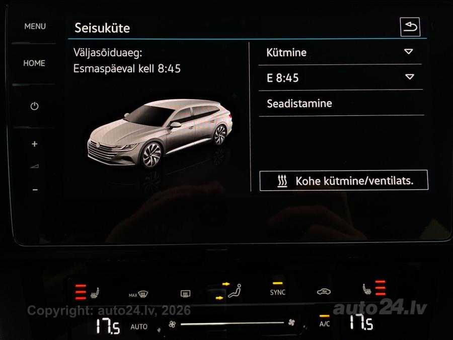 Pelēks Volkswagen Arteon 2023 Tallina, ar dzinēja tilpumu 2.00 L un nobraukumu 113 tūkst. km par 26500 €, foto 28 vietnē AUTOMOTO.COM.LV