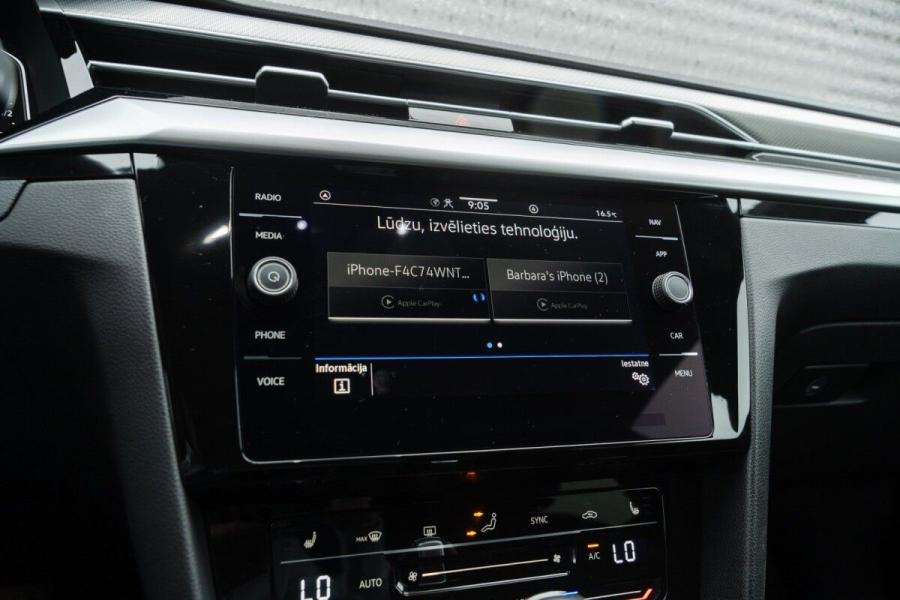 Pelēks Volkswagen Arteon 2023 Mārupe, ar dzinēja tilpumu 2.00 L un nobraukumu 84 tūkst. km par 28950 €, foto 20 vietnē AUTOMOTO.COM.LV