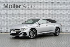 Pelēks Volkswagen Arteon 2023 Rīga, ar dzinēja tilpumu 2.00 L un nobraukumu 84 tūkst. km par 28950 €, foto  vietnē AUTOMOTO.COM.LV