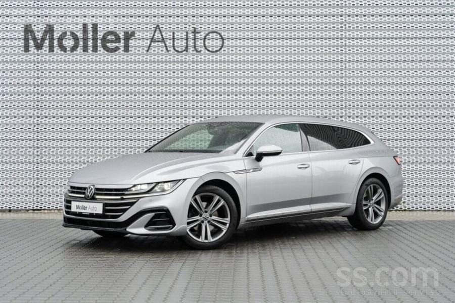 Pelēks Volkswagen Arteon 2023 Rīga, ar dzinēja tilpumu 2.00 L un nobraukumu 84 tūkst. km par 28950 €, foto 1 vietnē AUTOMOTO.COM.LV