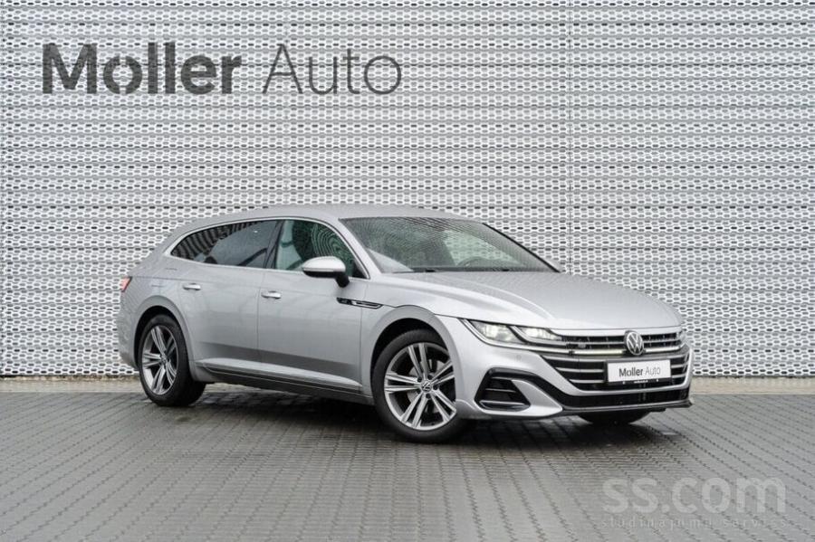 Pelēks Volkswagen Arteon 2023 Rīga, ar dzinēja tilpumu 2.00 L un nobraukumu 84 tūkst. km par 28950 €, foto 3 vietnē AUTOMOTO.COM.LV