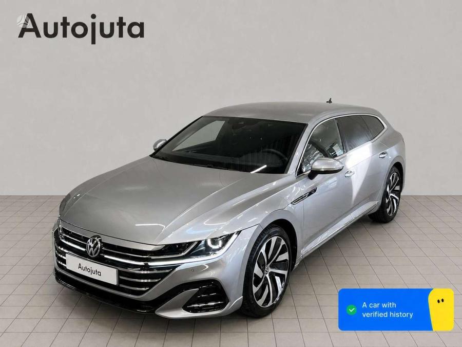 Pelēks Volkswagen Arteon 2024 Kauņa, ar dzinēja tilpumu 1.98 L un nobraukumu 10 tūkst. km par 34600 €, foto 1 vietnē AUTOMOTO.COM.LV
