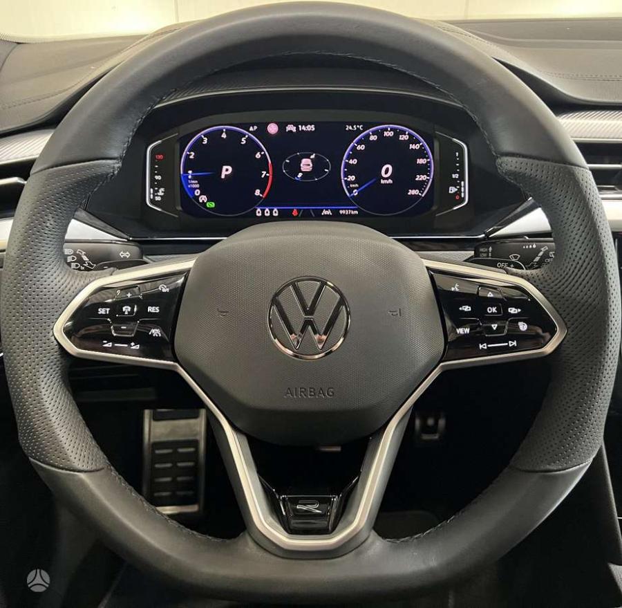 Pelēks Volkswagen Arteon 2024 Kauņa, ar dzinēja tilpumu 1.98 L un nobraukumu 10 tūkst. km par 34600 €, foto 7 vietnē AUTOMOTO.COM.LV
