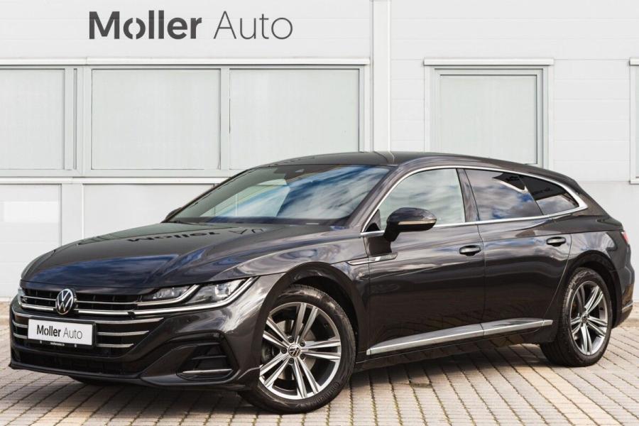 Pelēks Volkswagen Arteon 2024 Ventspils, ar dzinēja tilpumu 2.00 L un nobraukumu 59 tūkst. km par 33650 €, foto 1 vietnē AUTOMOTO.COM.LV