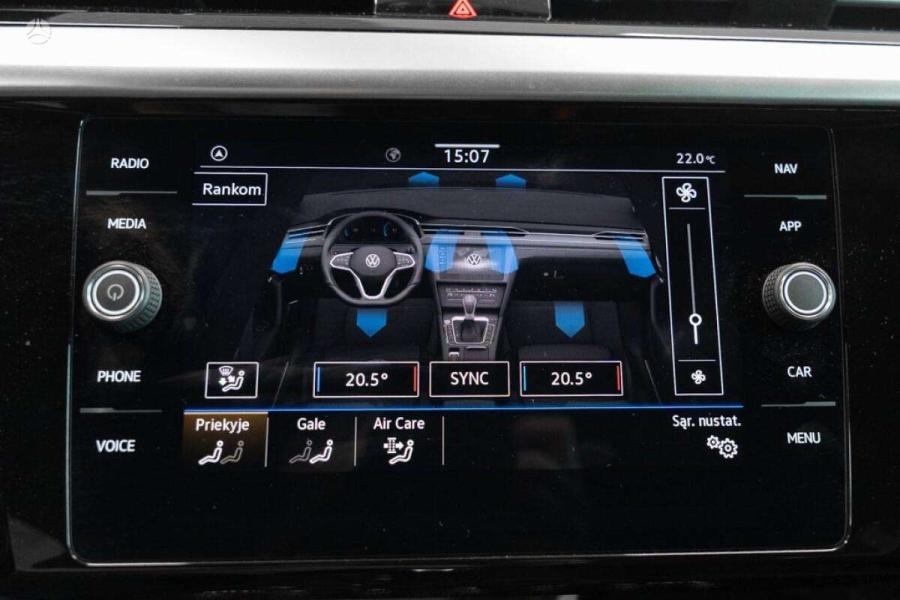 Volkswagen Arteon 2021 Viļņa, ar dzinēja tilpumu 2.00 L un nobraukumu 60 tūkst. km par 23900 €, foto 14 vietnē AUTOMOTO.COM.LV