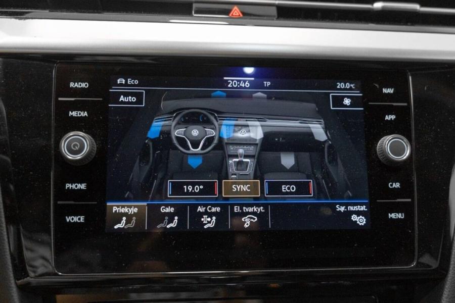 Volkswagen Arteon 2022 Viļņa, ar dzinēja tilpumu 1.40 L un nobraukumu 131 tūkst. km par 24900 €, foto 23 vietnē AUTOMOTO.COM.LV