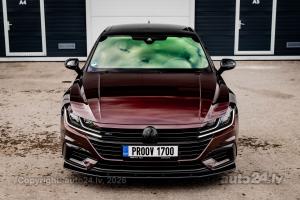 Sarkans Volkswagen Arteon 2018 Pērnava, ar dzinēja tilpumu 2.00 L un nobraukumu 88 tūkst. km par 23499 €, foto 3 vietnē AUTOMOTO.COM.LV