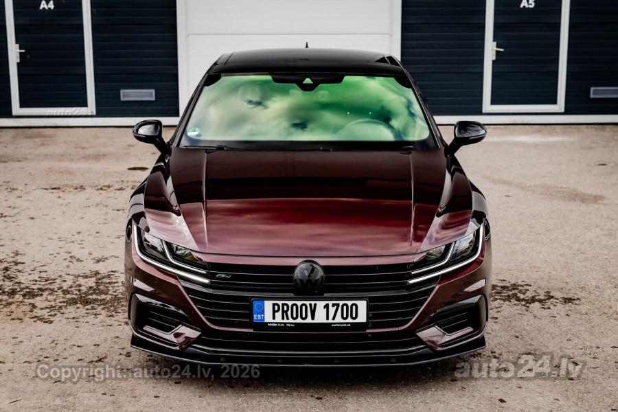 Sarkans Volkswagen Arteon 2018 Pērnava, ar dzinēja tilpumu 2.00 L un nobraukumu 88 tūkst. km par 23499 €, foto 3 vietnē AUTOMOTO.COM.LV