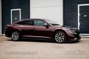 Sarkans Volkswagen Arteon 2018 Pērnava, ar dzinēja tilpumu 2.00 L un nobraukumu 88 tūkst. km par 23499 €, foto 4 vietnē AUTOMOTO.COM.LV