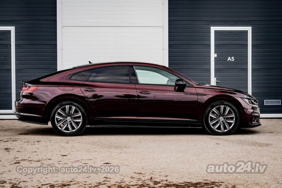 Sarkans Volkswagen Arteon 2018 Pērnava, ar dzinēja tilpumu 2.00 L un nobraukumu 88 tūkst. km par 23499 €, foto 5 vietnē AUTOMOTO.COM.LV