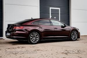 Sarkans Volkswagen Arteon 2018 Pērnava, ar dzinēja tilpumu 2.00 L un nobraukumu 88 tūkst. km par 23499 €, foto 7 vietnē AUTOMOTO.COM.LV