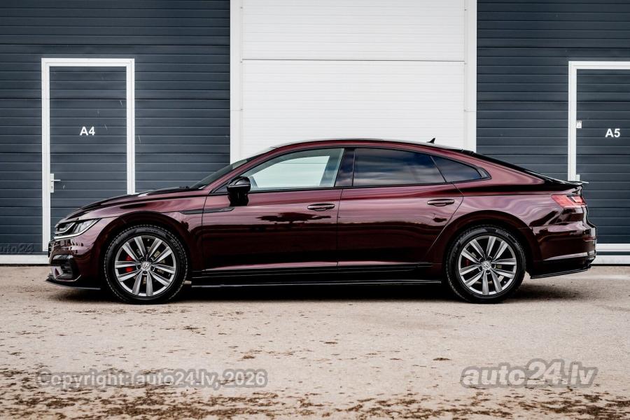 Sarkans Volkswagen Arteon 2018 Pērnava, ar dzinēja tilpumu 2.00 L un nobraukumu 88 tūkst. km par 23499 €, foto 8 vietnē AUTOMOTO.COM.LV