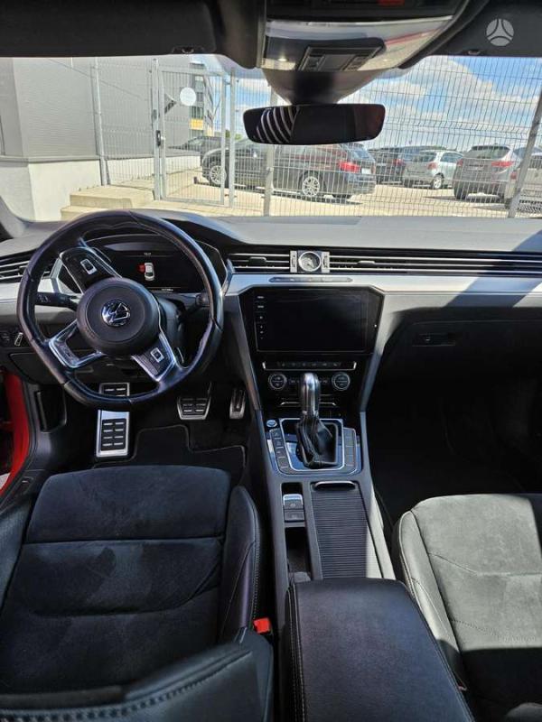 Red Volkswagen Arteon 2019 in Kaunas, with an engine capacity of 2.00 L and mileage of 180 thousand km for 17500 €, photo 7 on AUTOMOTO.COM.LV