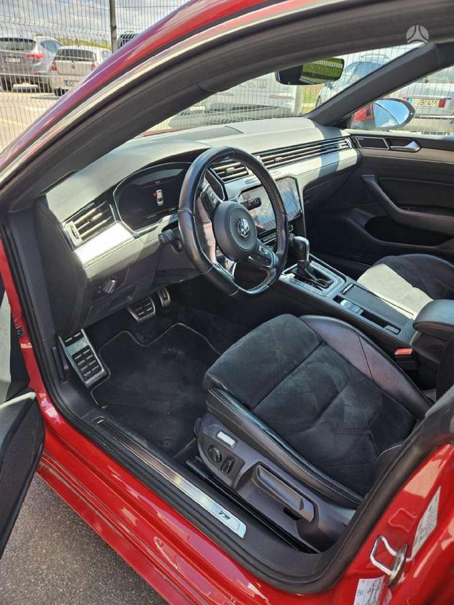Red Volkswagen Arteon 2019 in Kaunas, with an engine capacity of 2.00 L and mileage of 180 thousand km for 17500 €, photo 11 on AUTOMOTO.COM.LV