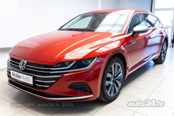 Red Volkswagen Arteon 2021 in Johvi, with an engine capacity of 1.40 L and mileage of 147 thousand km for 25400 €, photo 1 on AUTOMOTO.COM.LV
