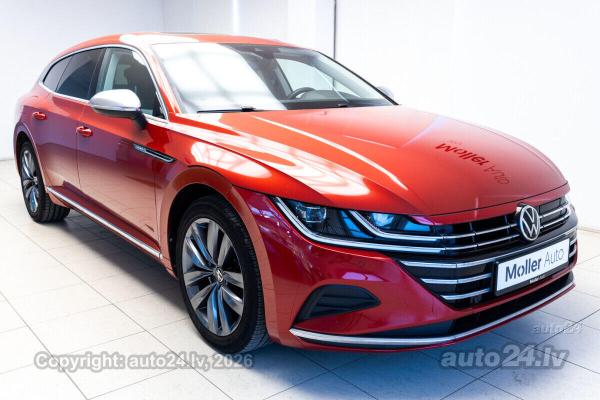 Red Volkswagen Arteon 2021 in Johvi, with an engine capacity of 1.40 L and mileage of 147 thousand km for 25400 €, photo 2 on AUTOMOTO.COM.LV